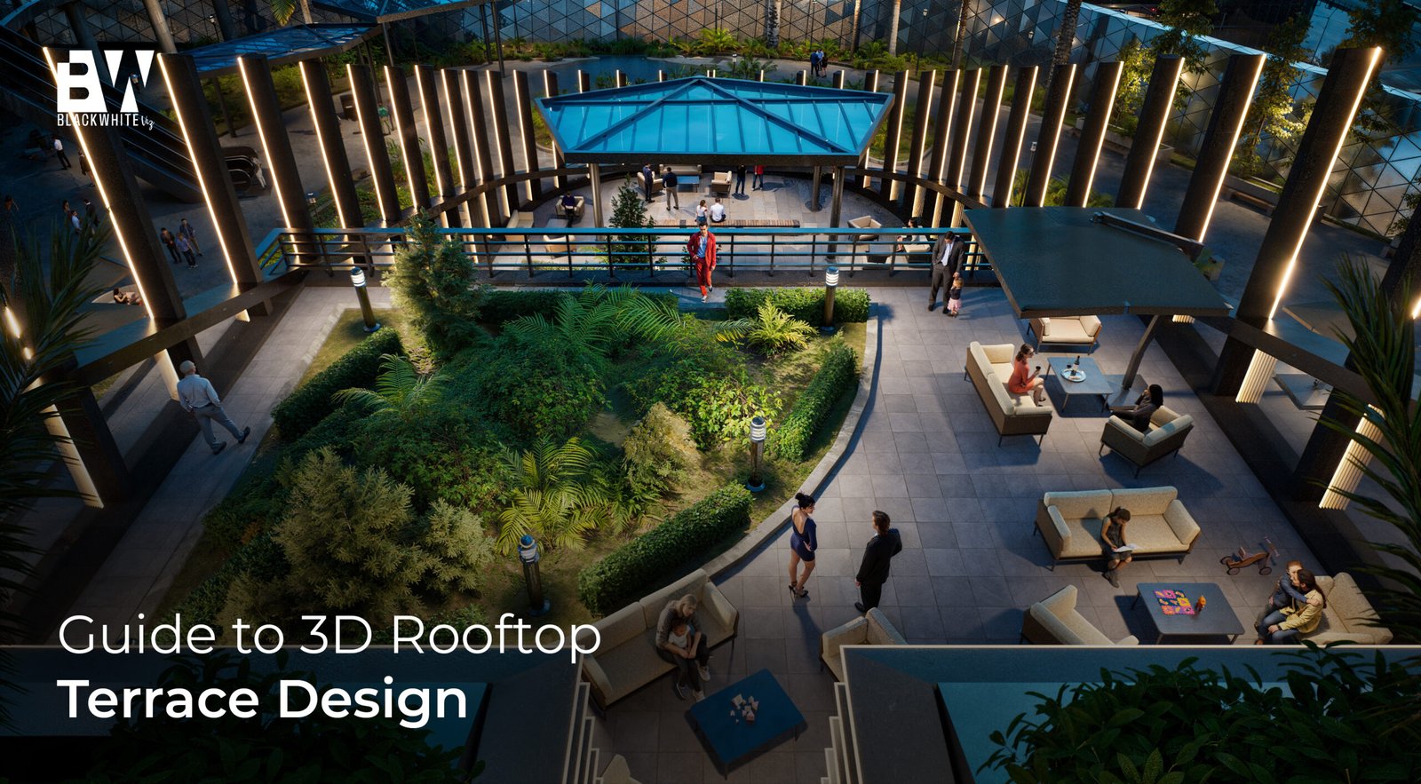 Architect's Guide to 3D Rooftop Terrace Design